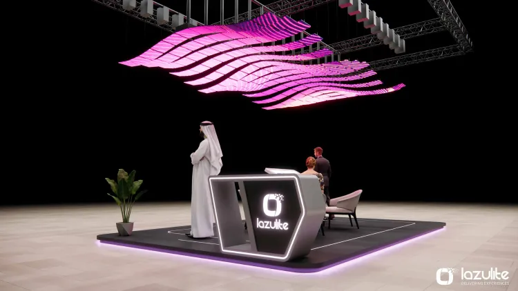 Motion-Synced Kinetic Ceiling