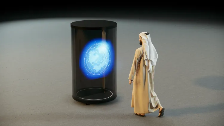 Hologram Tube Display | 3D Floating Holographic Visuals for Events